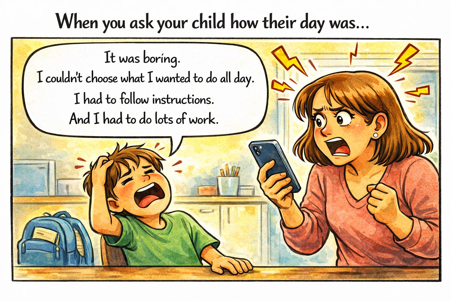 Dear Families: This isn’t a step back in time (and your child isn’t ...