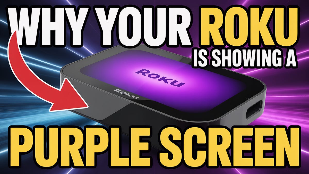 The Roku Purple Screen Problem: A Complete Fix Guide (That Actually Works)