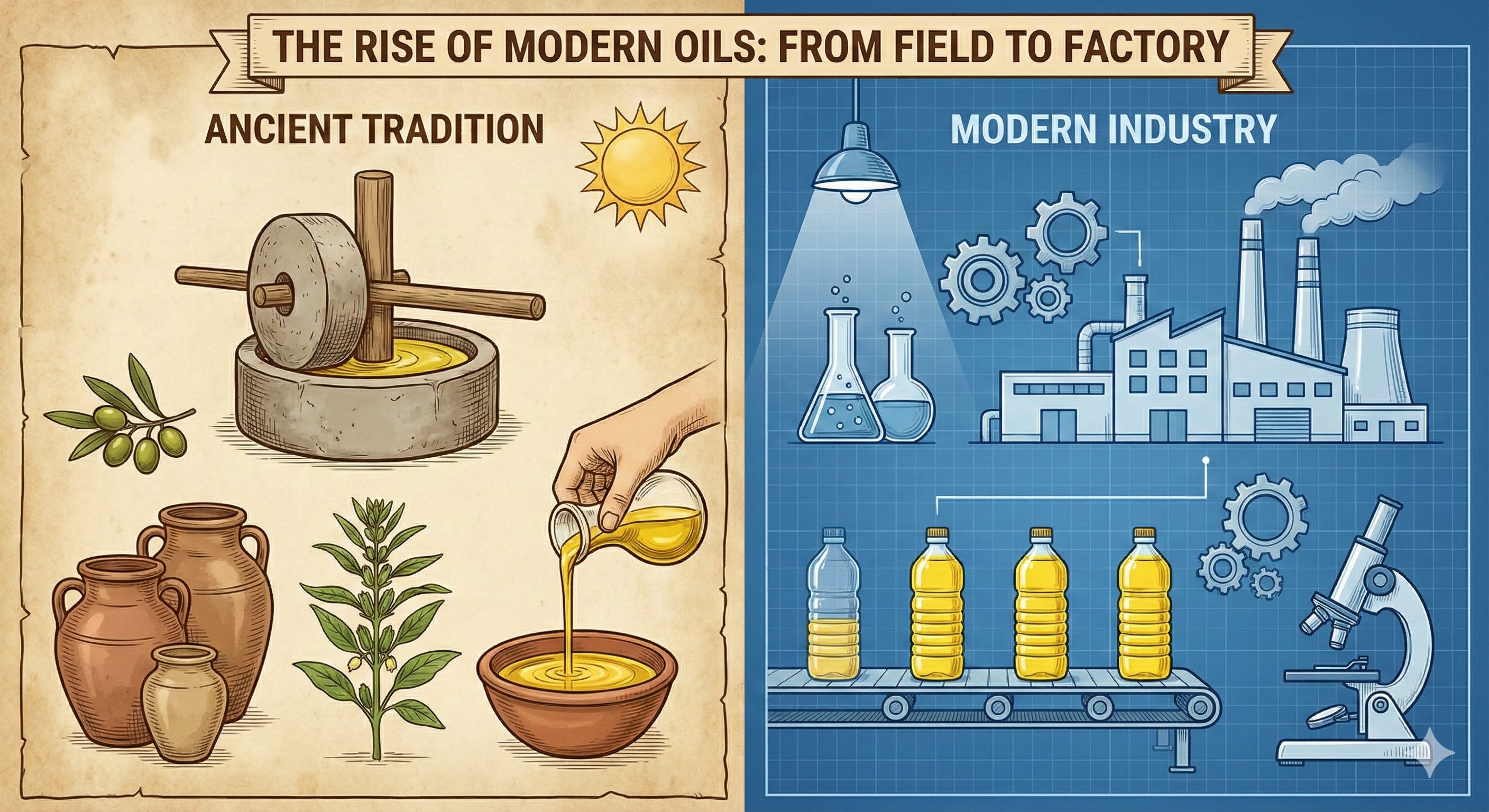 🔥 The Rise of Modern Oils - by CZ - TechNaturaQuest