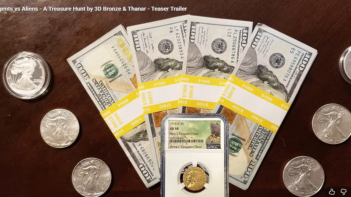 NEW TREASURE HUNTS! Justin Posey Interview, Cash Bounty $5000 from Chad ...