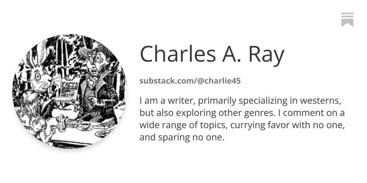 Charles A. Ray | Substack