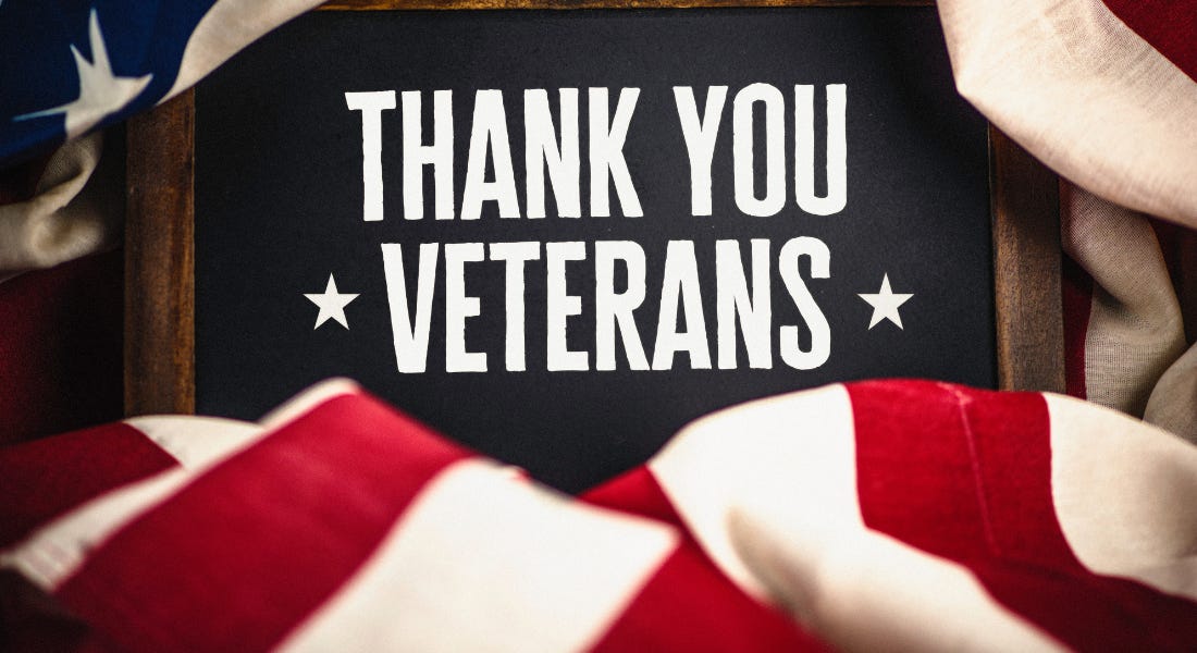 Happy Veterans’ Day! - Feel Good Action