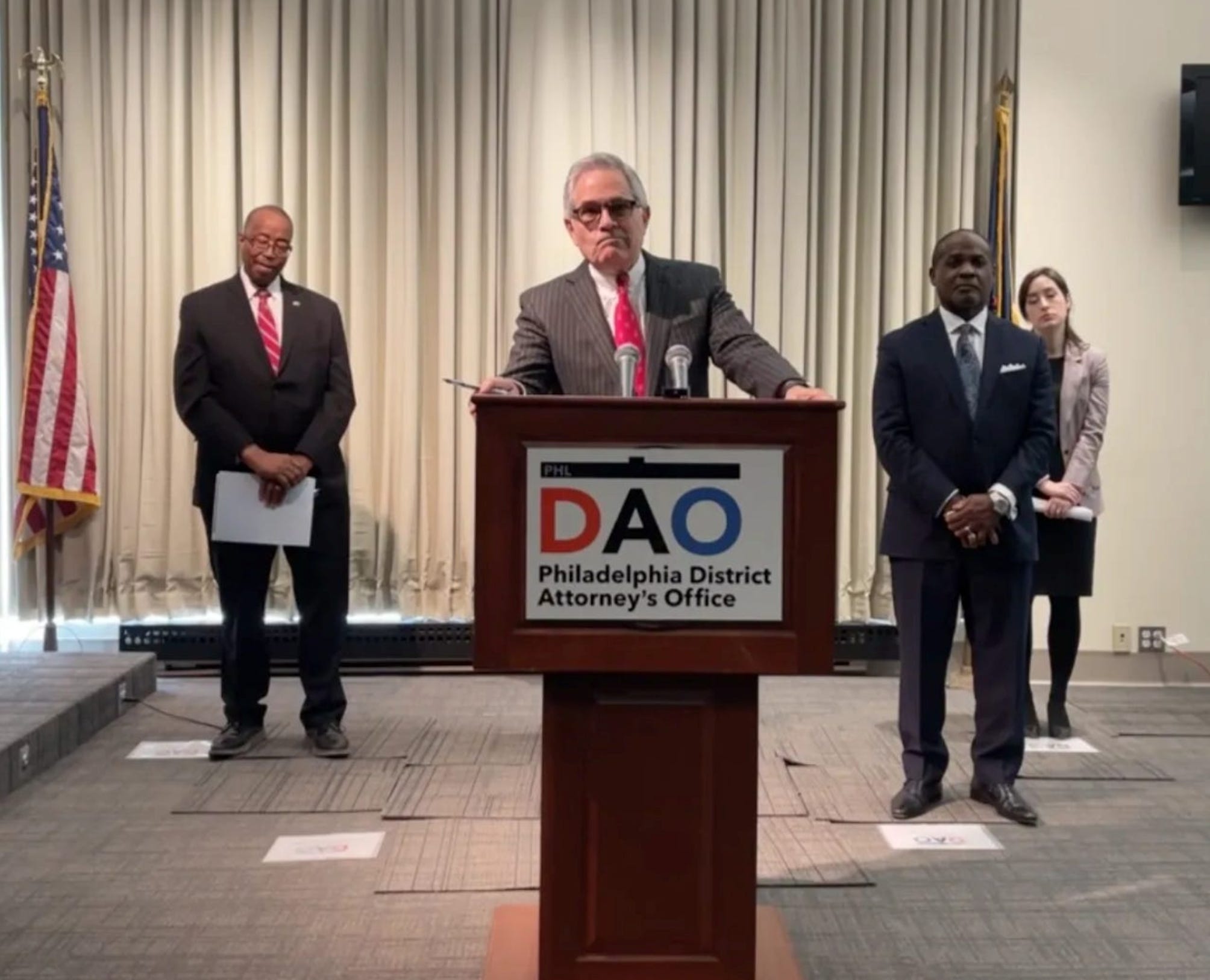 Why's the Parker administration covering for deadbeat D.A. Krasner?