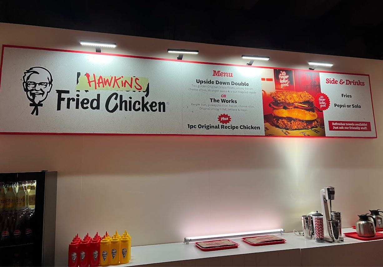 Inside KFC's hidden Stranger Things pop-up restaurant