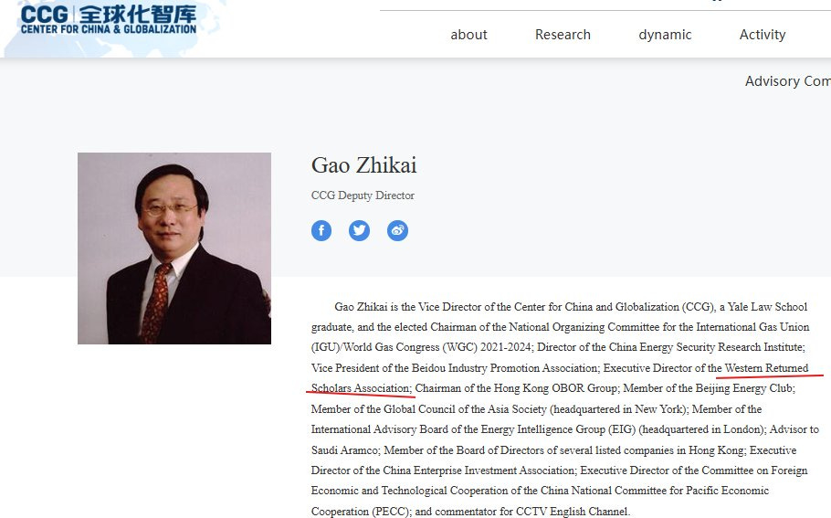 Gao Zhikai, CCG, and the WRSA Connection: Why the CFR Visit Deserves ...