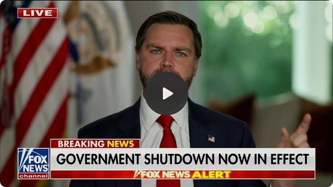 Aaron Rupar (@aaronrupar): "JD Vance: "There's a lot of emergency ...