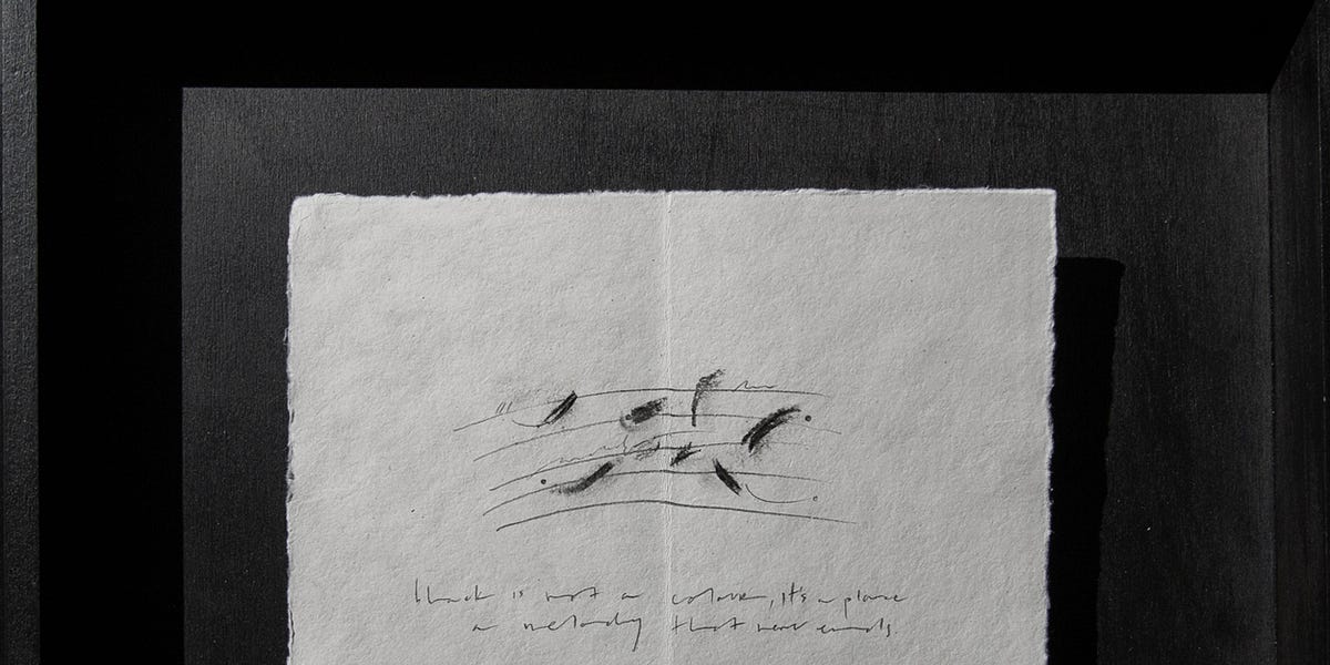 Black is not a color. It’s a place. - by dragi djeric