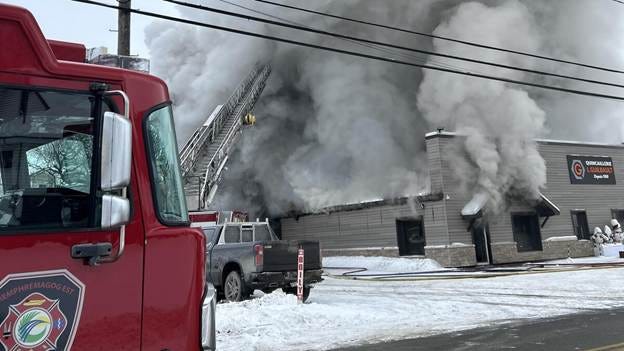 Hardware store fire in Ayer’s Cliff declared total loss after day-long ...