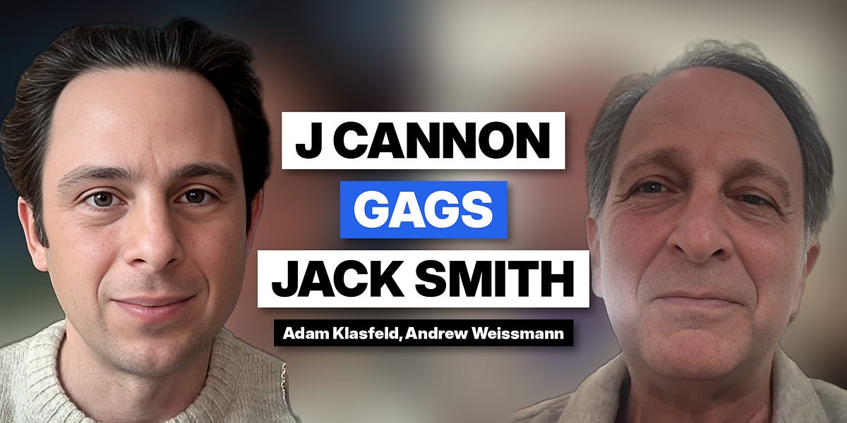 Judge Cannon blocks Jack Smith's Vol. 2 on Trump (Live with Andrew ...