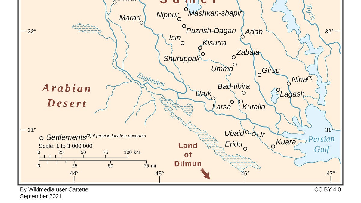 The Land Between Two Rivers: Geography of Southern Mesopotamia