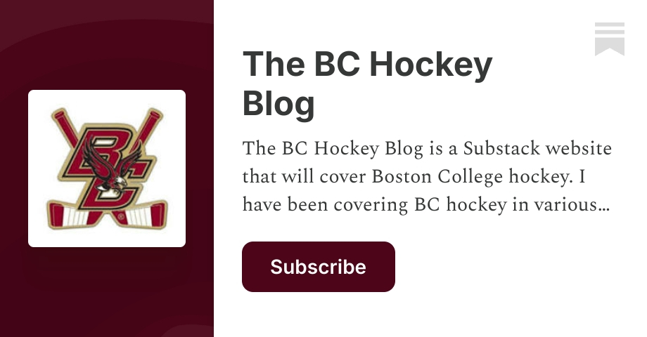 The BC Hockey Blog | Substack