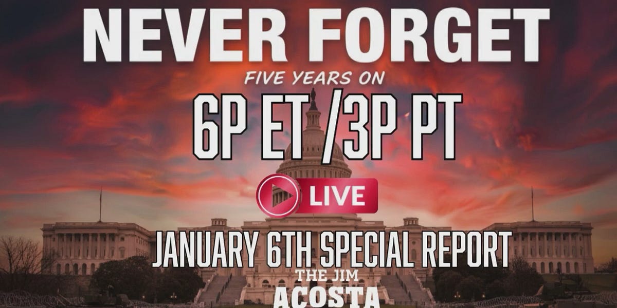 "Reclaiming Democracy: Jan. 6th, 5 Yrs Later" w/ Adam Kinzinger ...