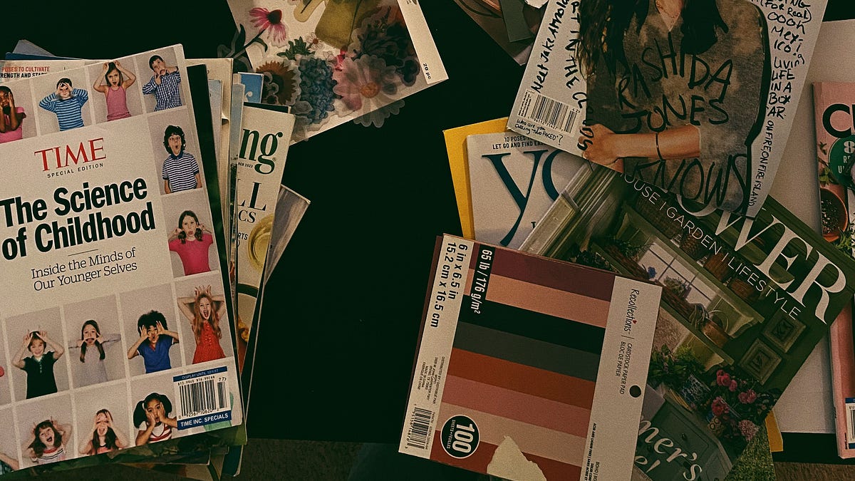 of winter cold and vision boards - by Madison