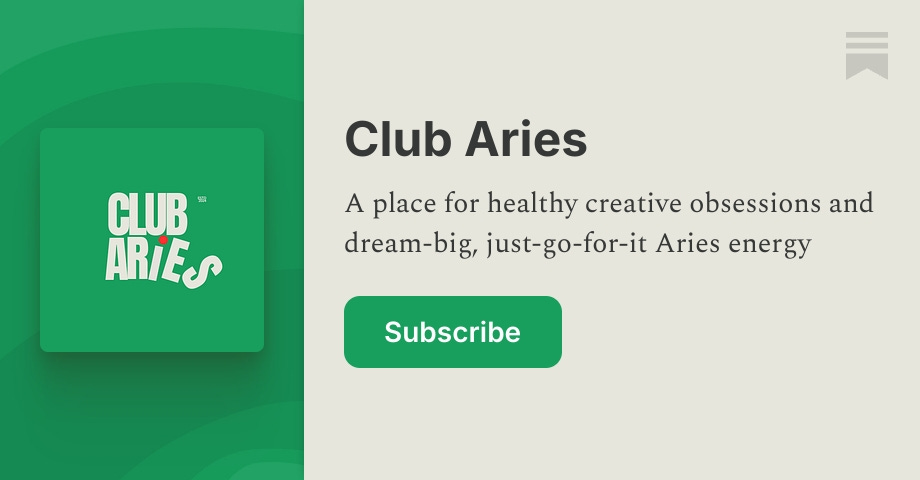 Club Aries | Taylor deDiego | Substack