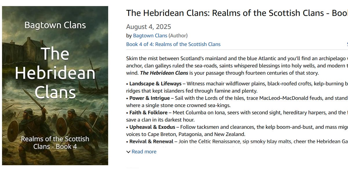 The Making of The Hebridean Clans - by Bagtown Clans