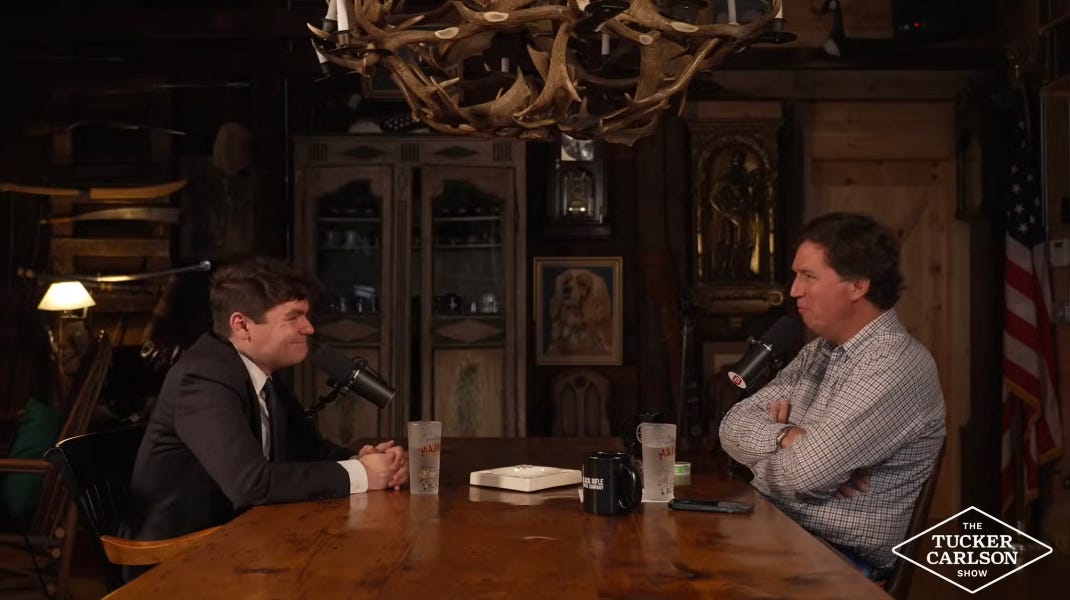 💥 When Tucker Met Fuentes - by Peter Rothpletz - Zeteo