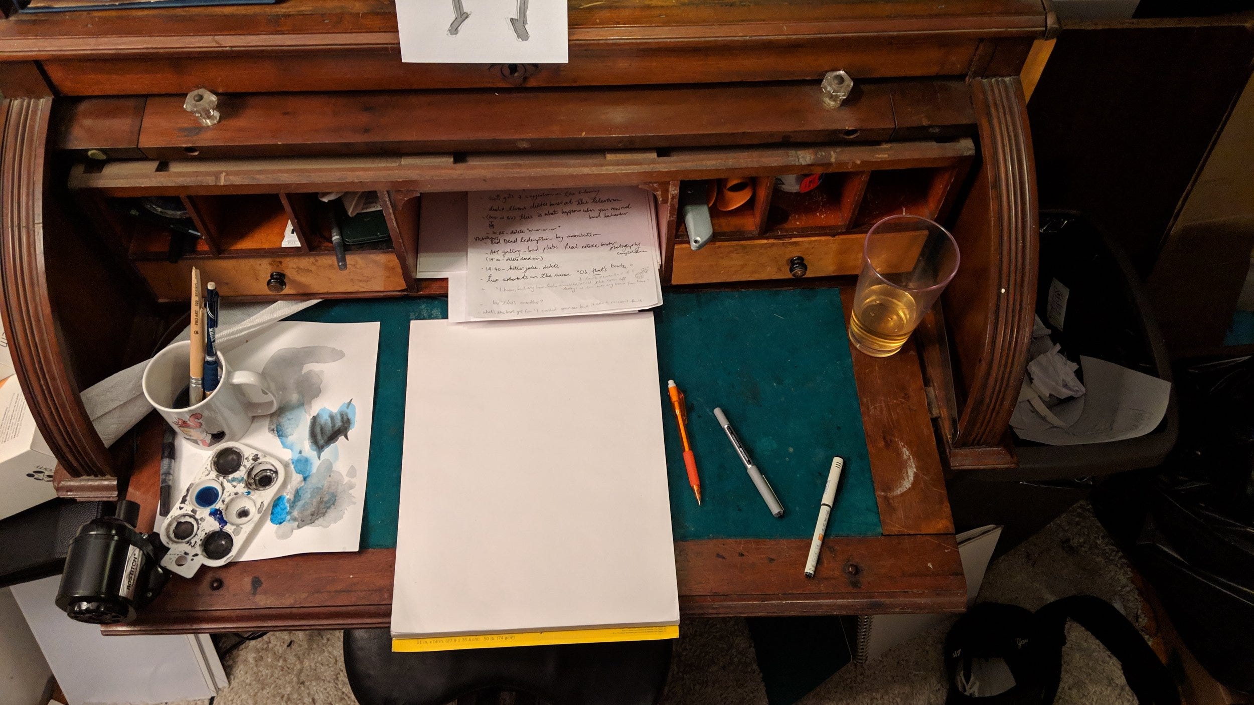 My Process for Submitting Cartoons to the New Yorker