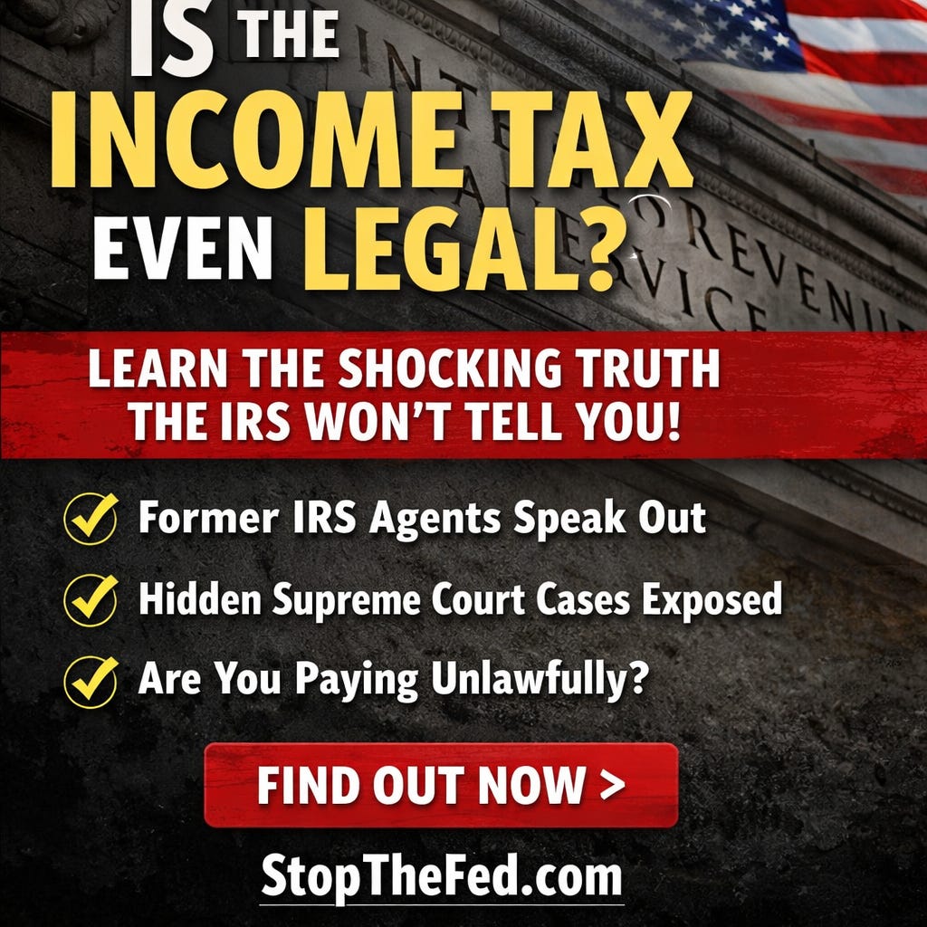 Former IRS Agent Whistleblower: "Most Americans Don't Legally Have to ...