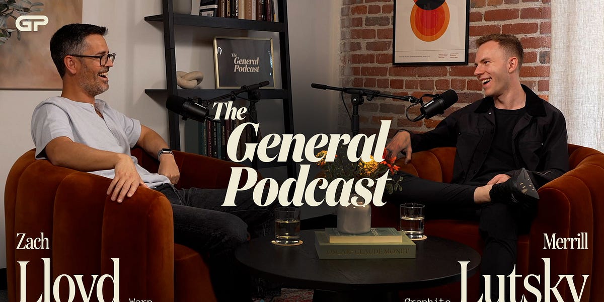 Merrill Lutsky (Graphite) x Zach Lloyd (Warp) on building for engineers