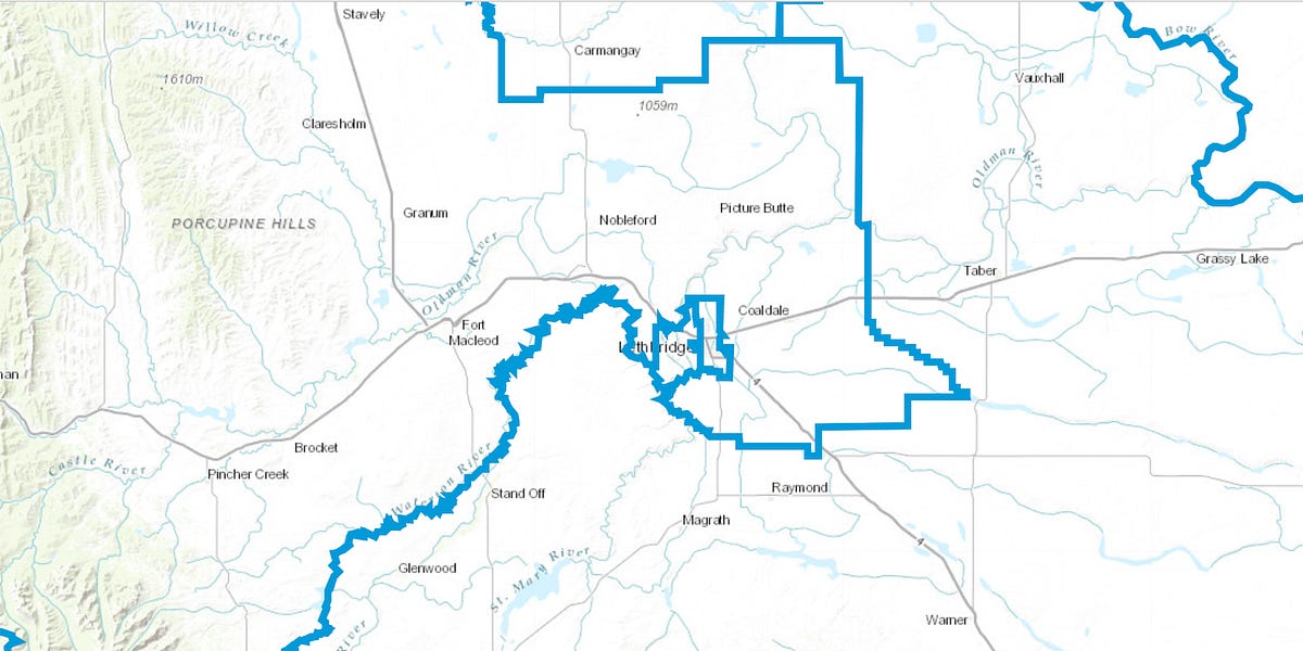 Alberta is getting a new map for the next provincial election