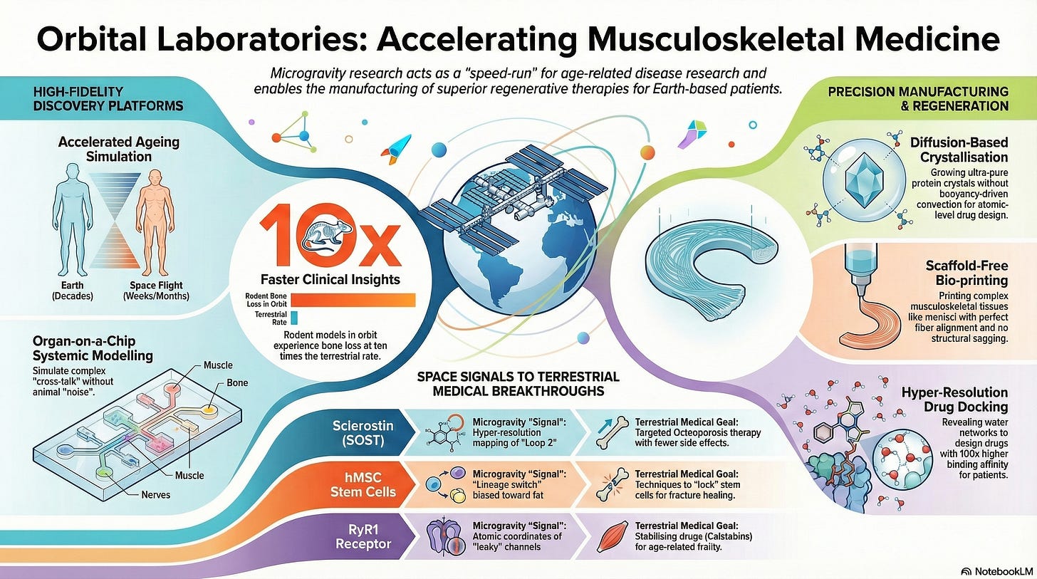 Musculoskeletal Research in Orbit [Strategy]
