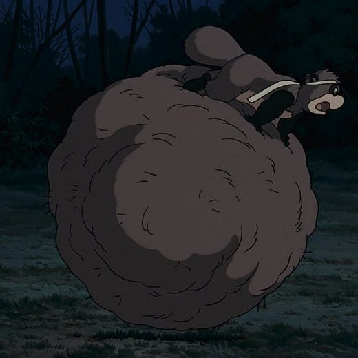 tanuki balls folklore