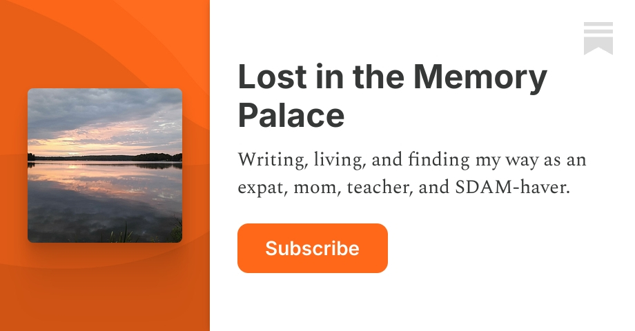 Lost in the Memory Palace | Kate MacVean | Substack
