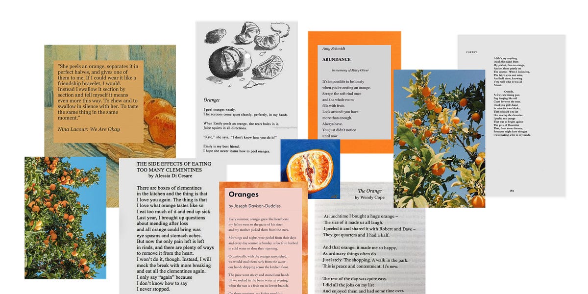 what does half orange mean