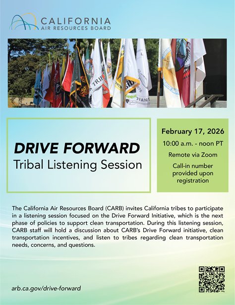 Drive Forward Tribal Listening Session - by CARB's EJ Blog