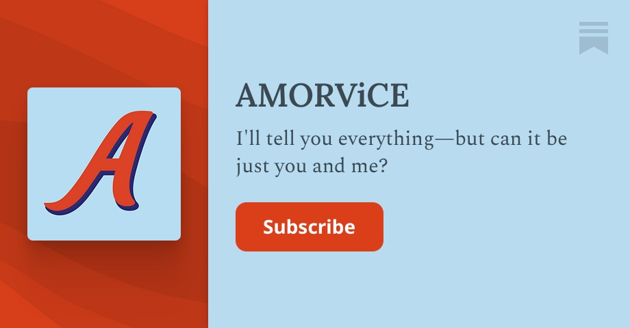 AMORViCE | LEVi LOPEZ | Substack