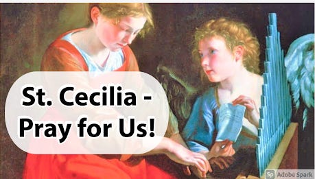 2 Powerful Prayers to SHARE to St. Cecilia the Patron Saint of ...