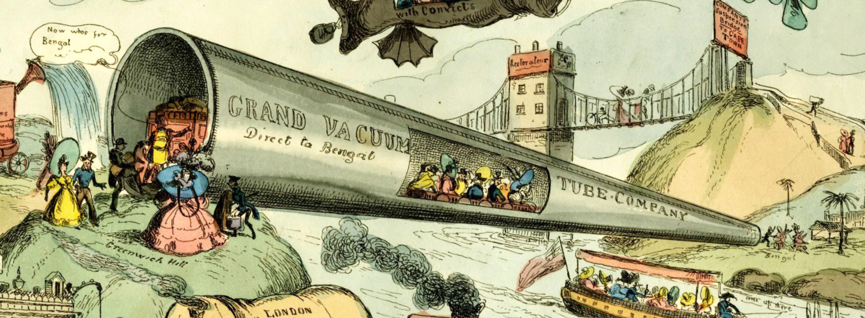 Anatomy of a Cartoon: March of the Intellect, by William Heath