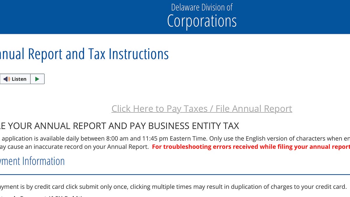Avoid Panic: How to Reduce Your Delaware Franchise Tax from $87K to $400