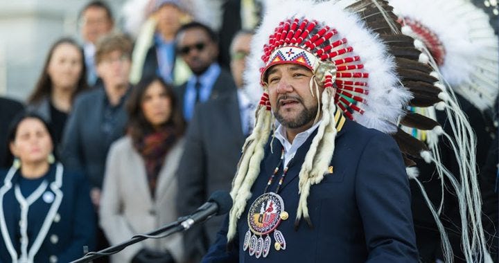 Chiefs Call for Treason Investigation Into Alberta Premier Danielle Smith