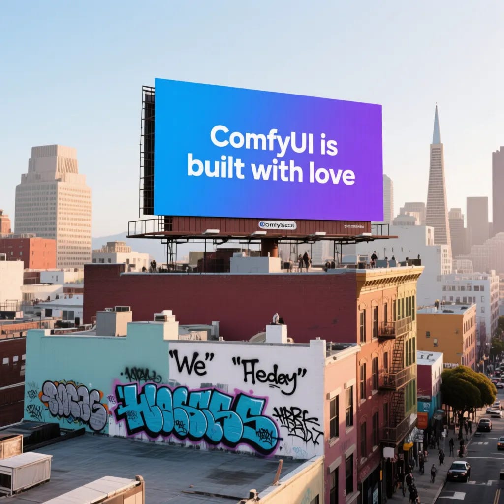 Qwen-Image in ComfyUI: New Era of Text Generation in Images!