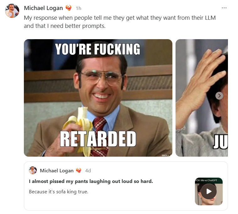When You Know What I Meme - by Michael Logan 🐦‍🔥