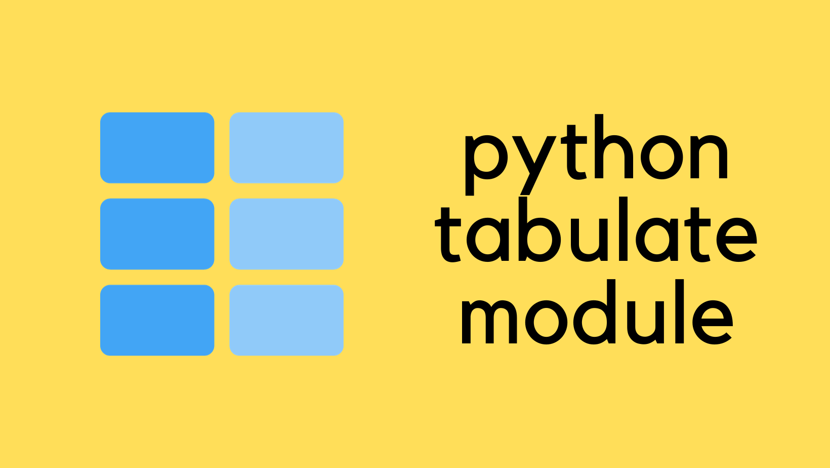 Tabulate: One-Line Python Library for Gorgeous Table Formatting