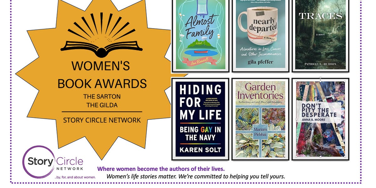 Congratulations to the 2024 Sarton and Gilda Women's Book Award Winners!