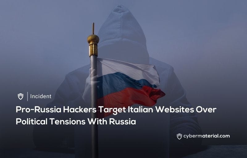 Pro-Russian Hackers Target Italian Websites
