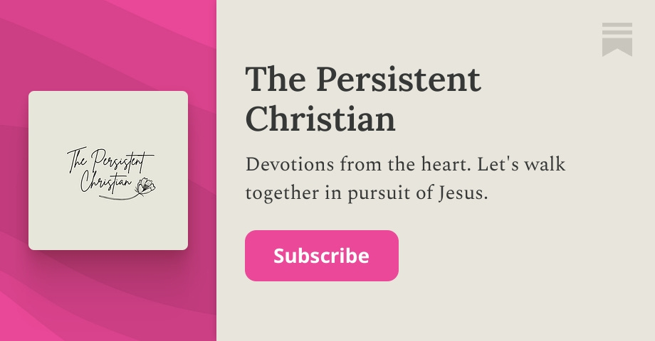 The Persistent Christian | Lauren Paradis Seymour | Substack