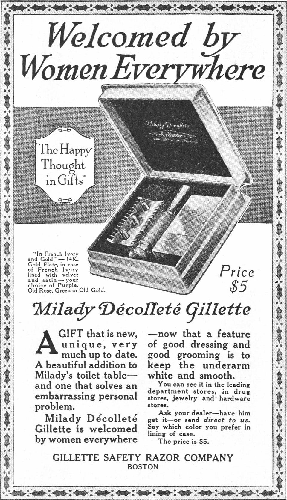 Genius Marketing: How Gillette Invented a Problem (and Changed Beauty ...
