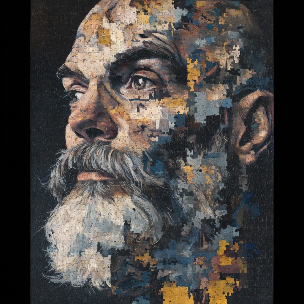 #858 How to Create Fragmented Puzzle Portrait Art with AI