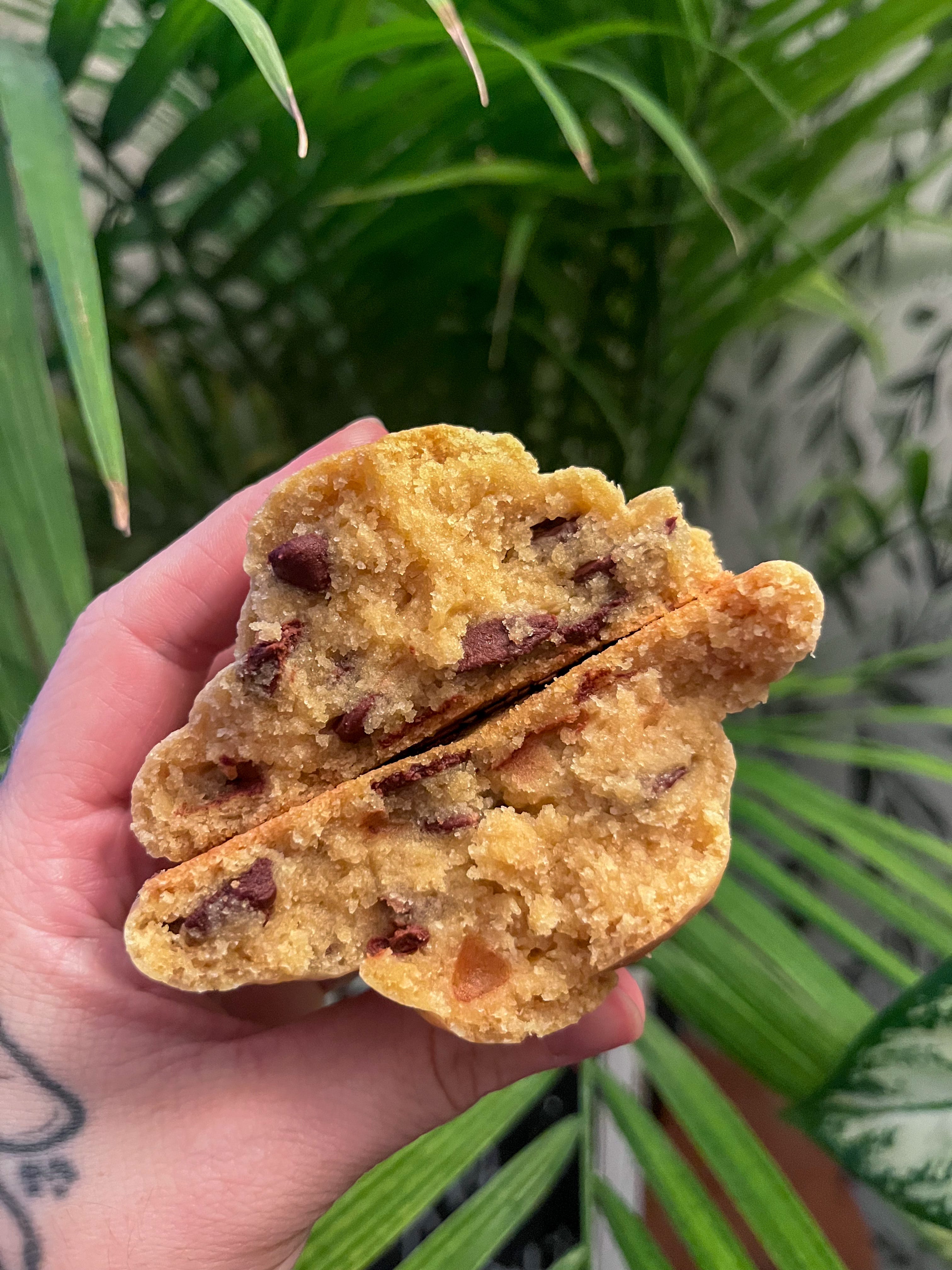 Classic Chocolate Chip Jumbo Cookie - by Rachael Cirasa