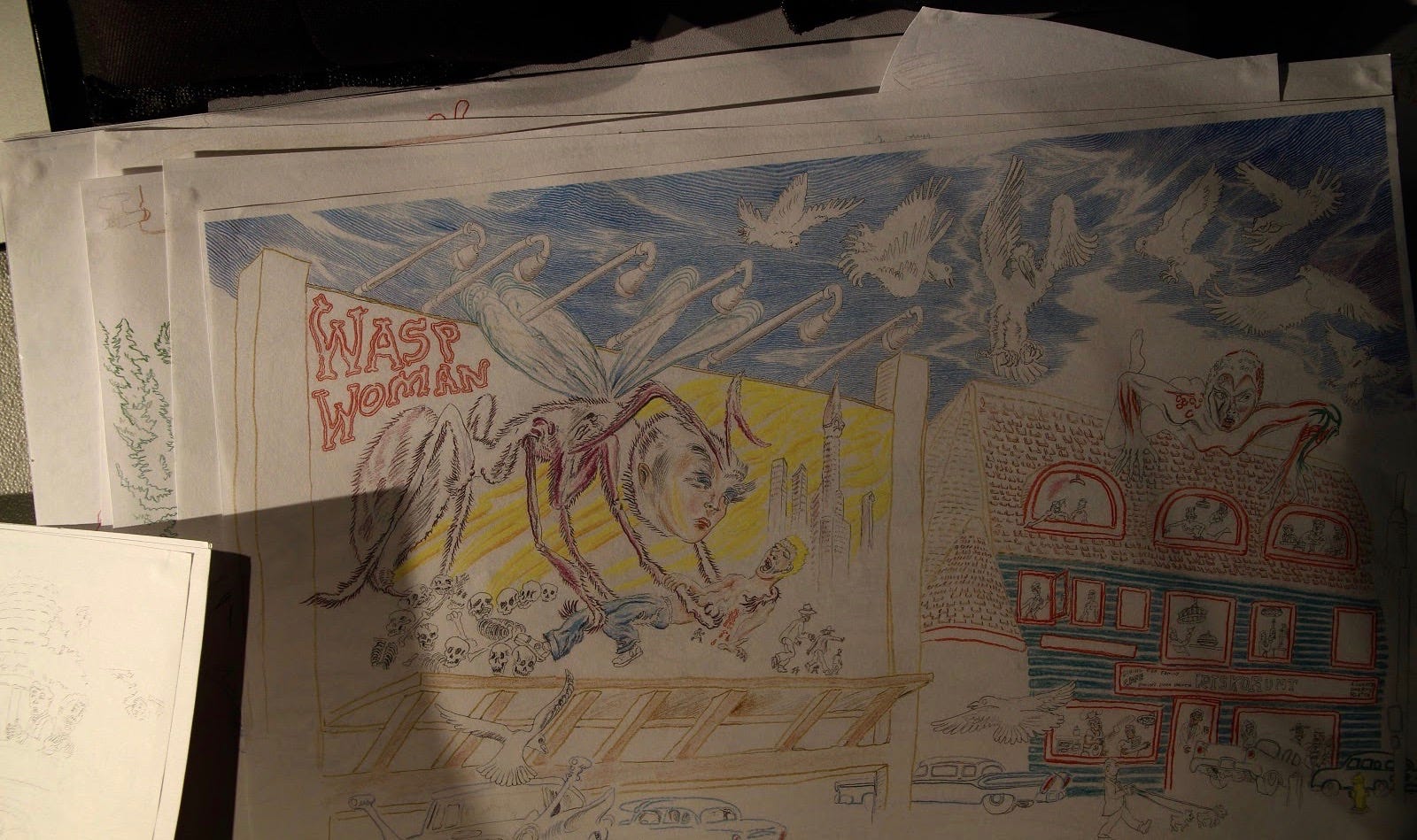 Bruce Bickford - by Edwin Rostron - Edge of Frame