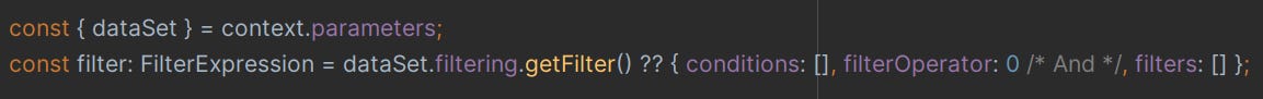 Using the D365 PCF Dataset Filtering API - Caleb Dickson