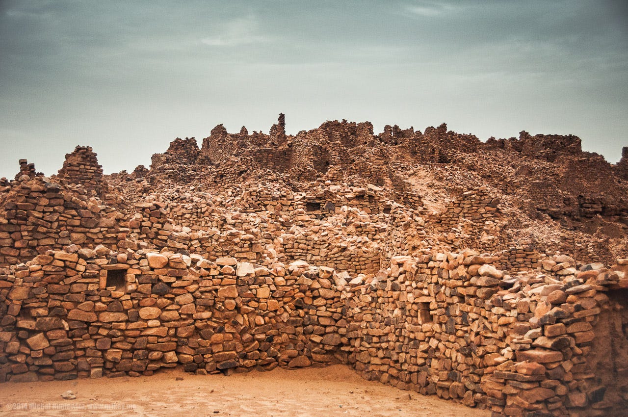 A history of the south-western Saharan towns of Tichitt, Walata, Wadan ...