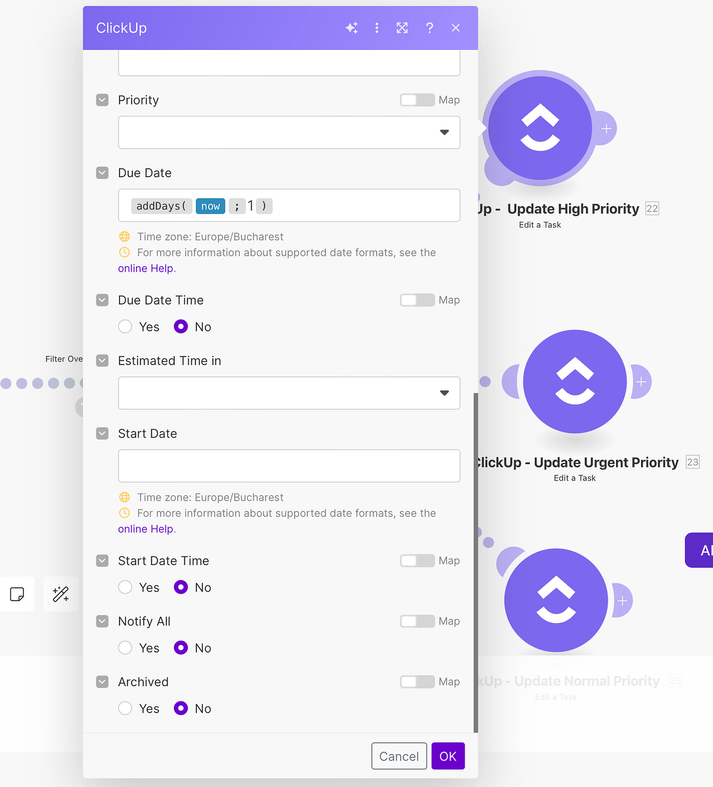 Let's Build Together - How to automatically update a Due Date in ClickUp