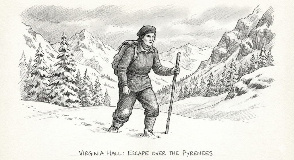 Secret Heroes: Virginia Hall and the Art of Not Being Seen