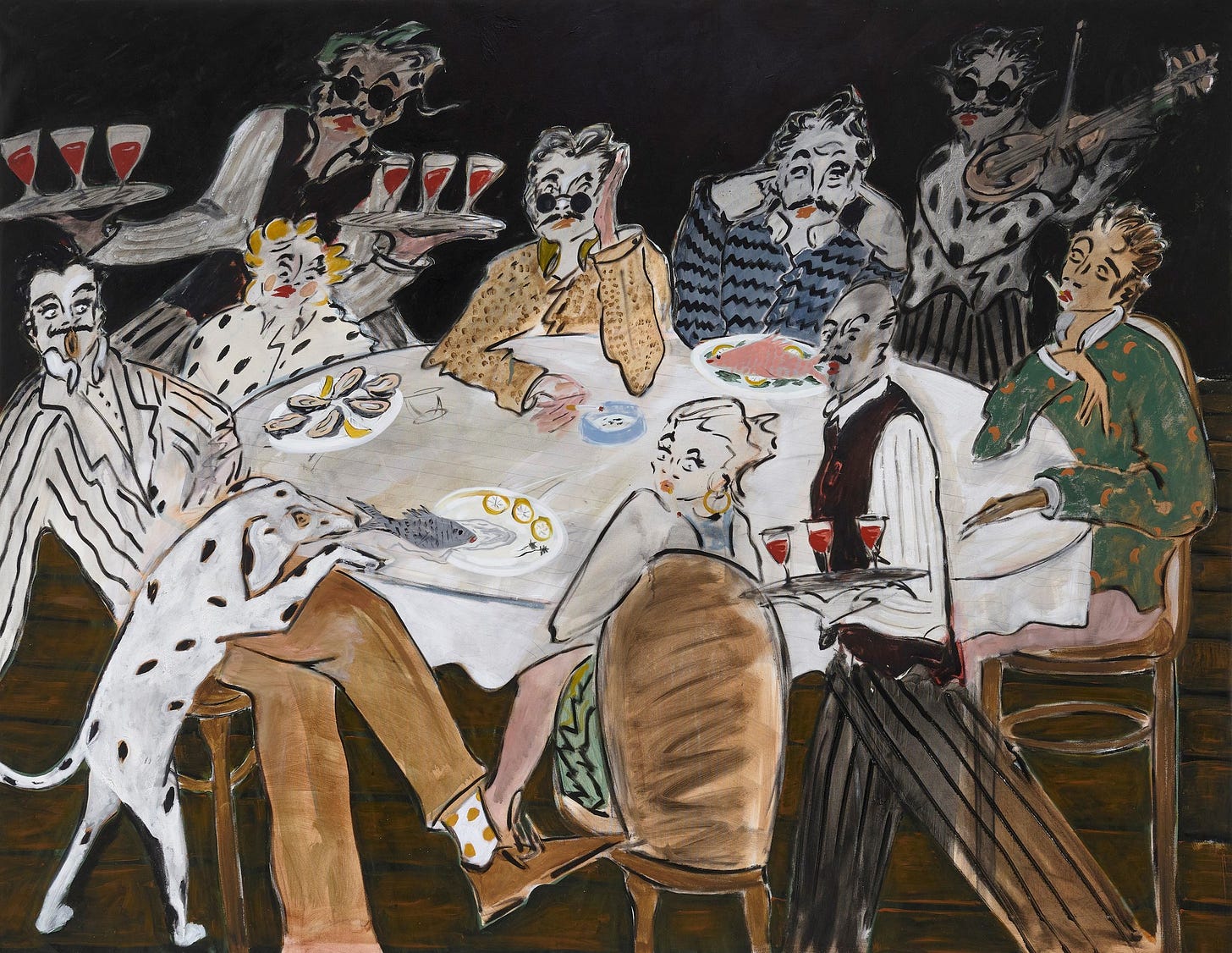 Art Snack: Jack Penny’s Chaotic, Debaucherous Dining Rooms