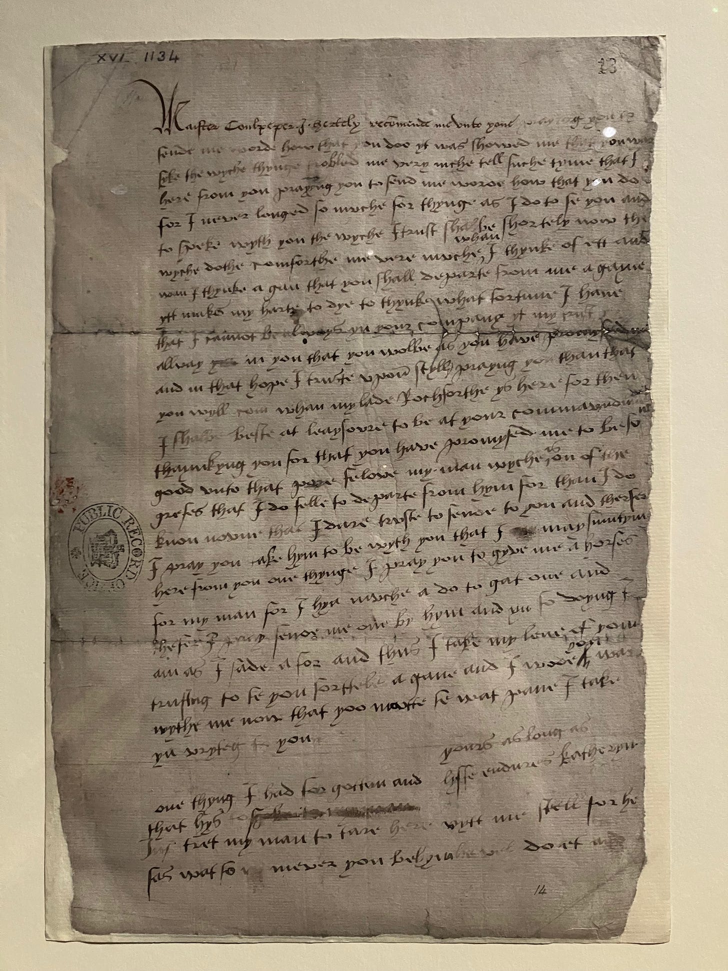 An unmistakable love letter? - Reexamining Kathryn Howard's 'love ...